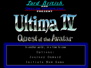 Computer ports of Ultima IV - The Codex of Ultima Wisdom, a wiki for ...