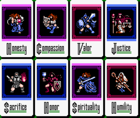 Cards of Virtue - The Codex of Ultima Wisdom, a wiki for Ultima and ...